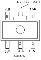 PT4115 30V/1.2A高调光比LED恒流驱动器IC电路特点及应用原理图介绍–电路图–电子工程世界