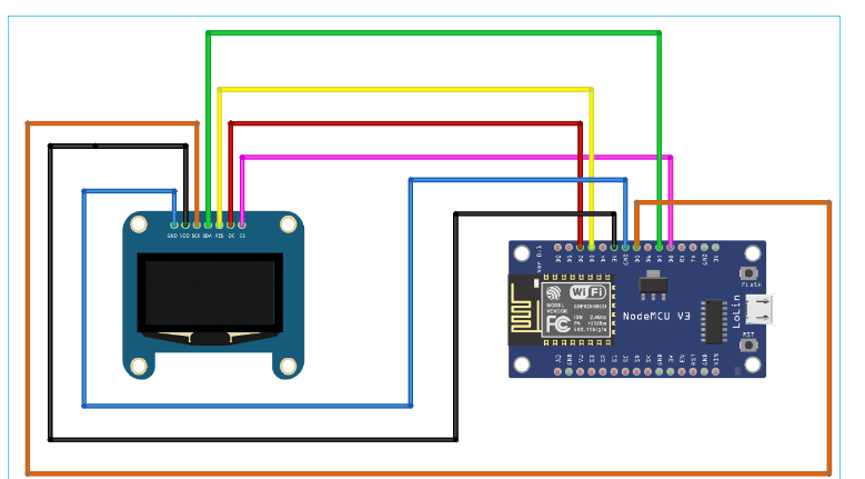 使用ESP8266从NTP服务器获取时间并在OLED显示器上显示–电路图–电子工程世界