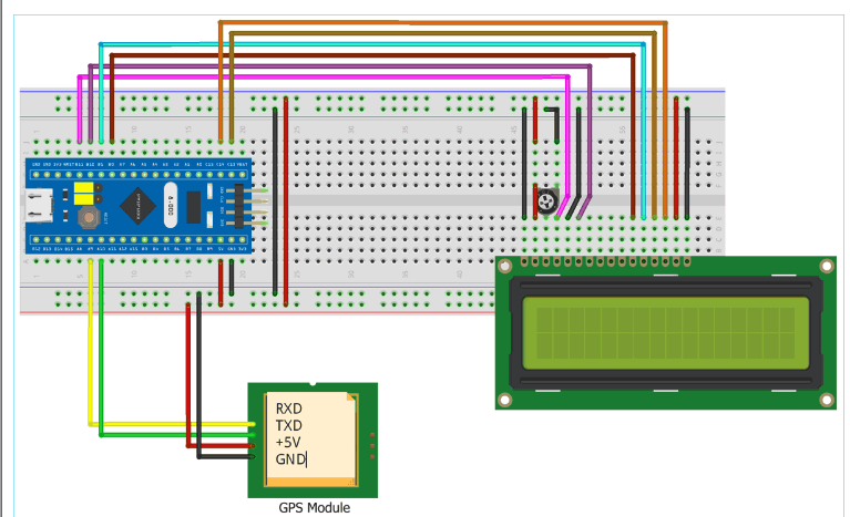 如何使用STM32F103C8的GPS模块获取位置坐标–电路图–电子工程世界