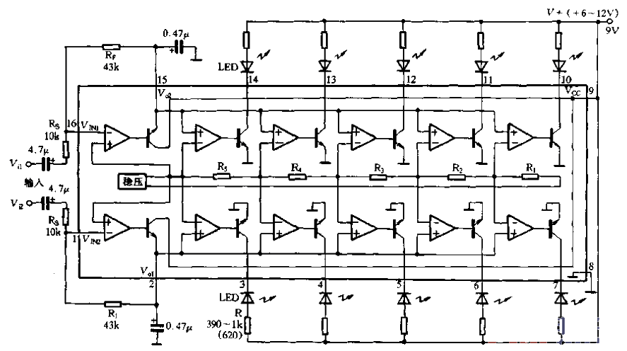 TA7666,67内电路及应用电路–电路图–电子工程世界