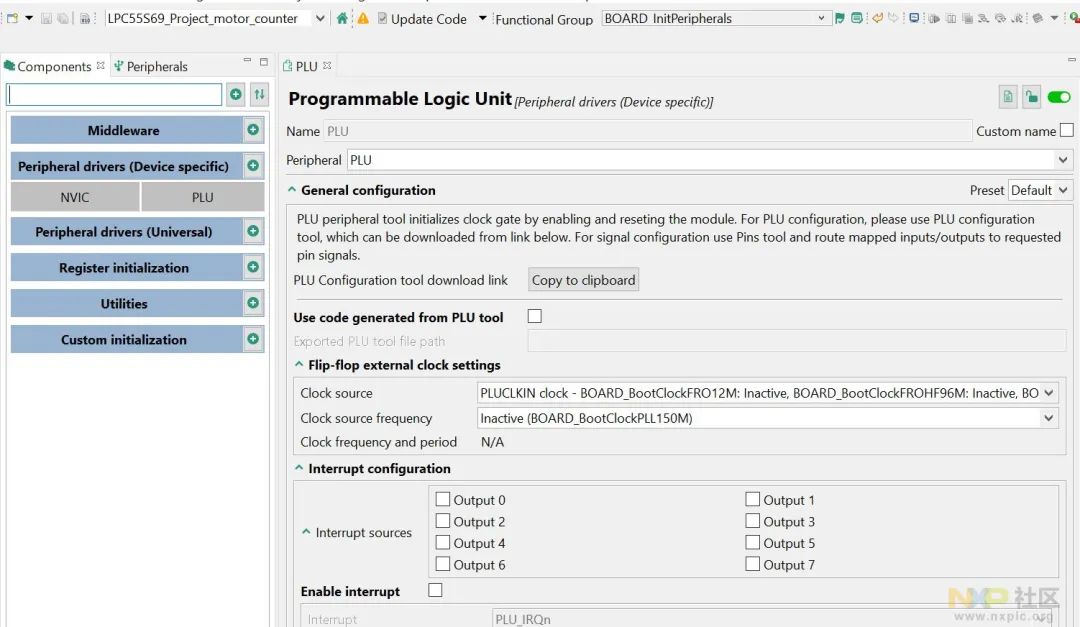 利用电机控制中PLU模块与CTIMER计数器解码电机-电子工程世界