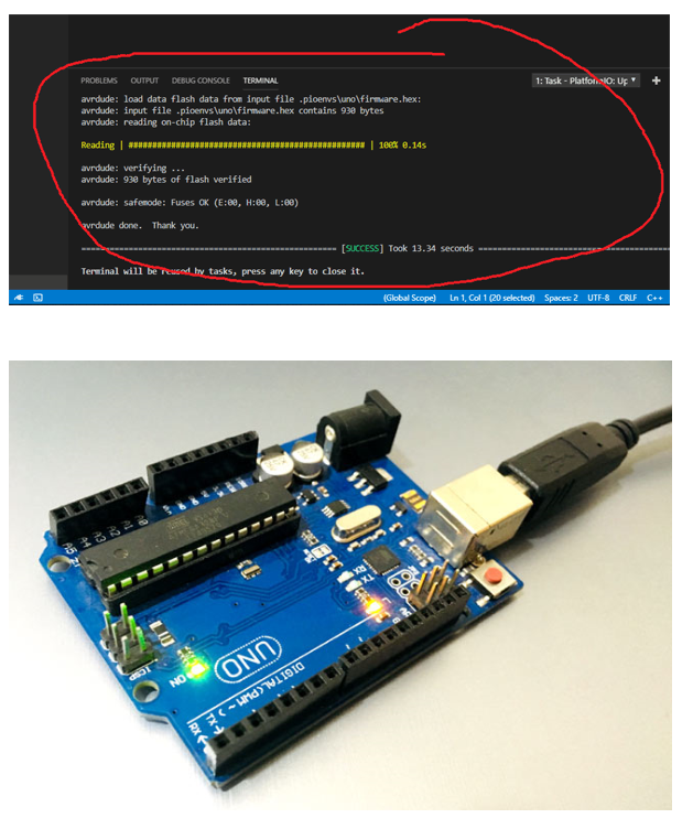 使用PlatformIO对Arduino UNO和STM32板进行编程-电子工程世界