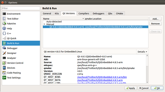 搭建Tiny4412的Qt交叉开发调试环境 -电子工程世界