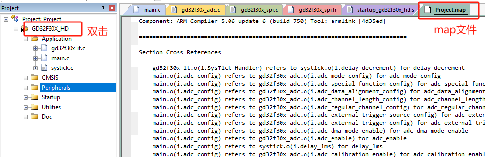如何查看GD32 Keil和IAR工程的map文件-电子工程世界
