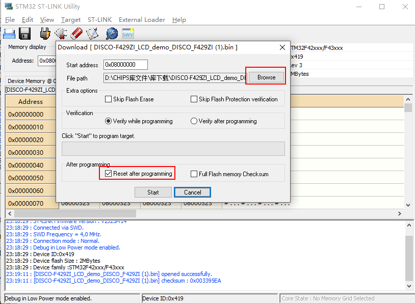 STM32——ST-LINK通过BIN文件烧录STM32芯片-电子工程世界