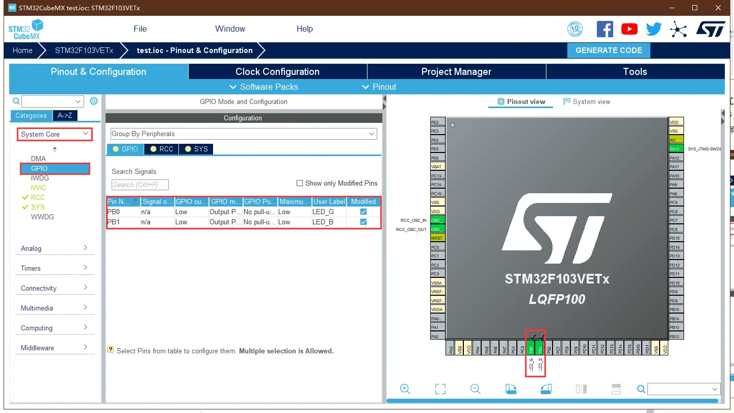 STM32CubeMX学习笔记（2）——GPIO接口使用-电子工程世界