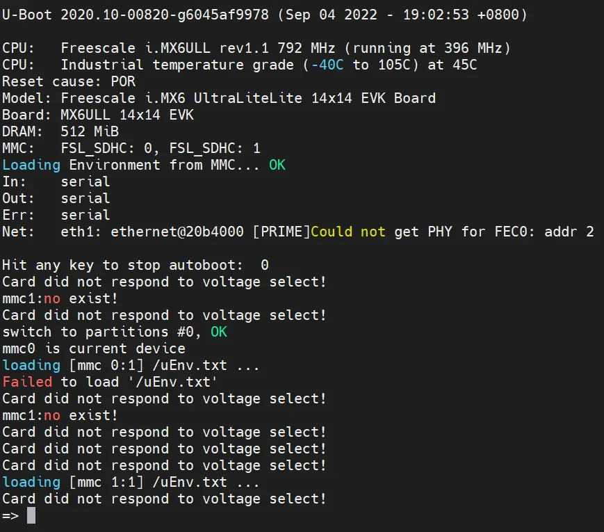 IMX6ULL学习笔记（7）——通过SD卡启动U-Boot-电子工程世界