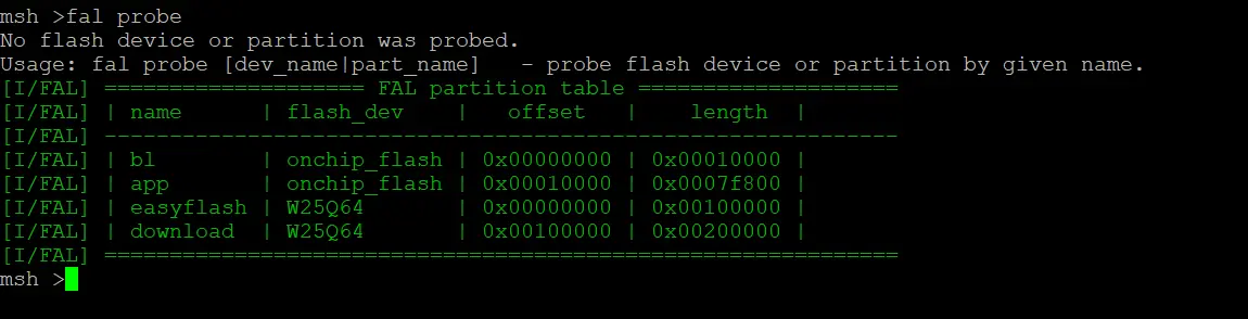 RT-Thread FAL 组件使用-电子工程世界