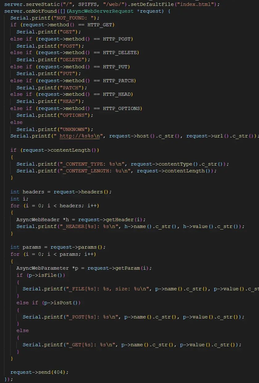 ESP32怎么在SPIFFS里面存储html，css，js文件，以及网页和arduino的通讯-电子工程世界