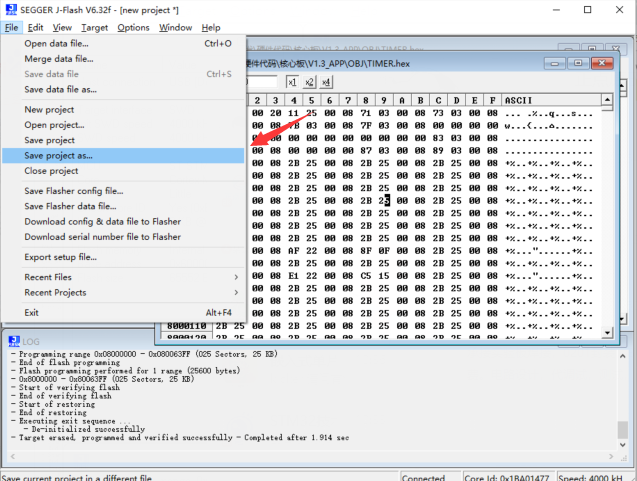 Jflash下载STM32单片机固件程序-电子工程世界