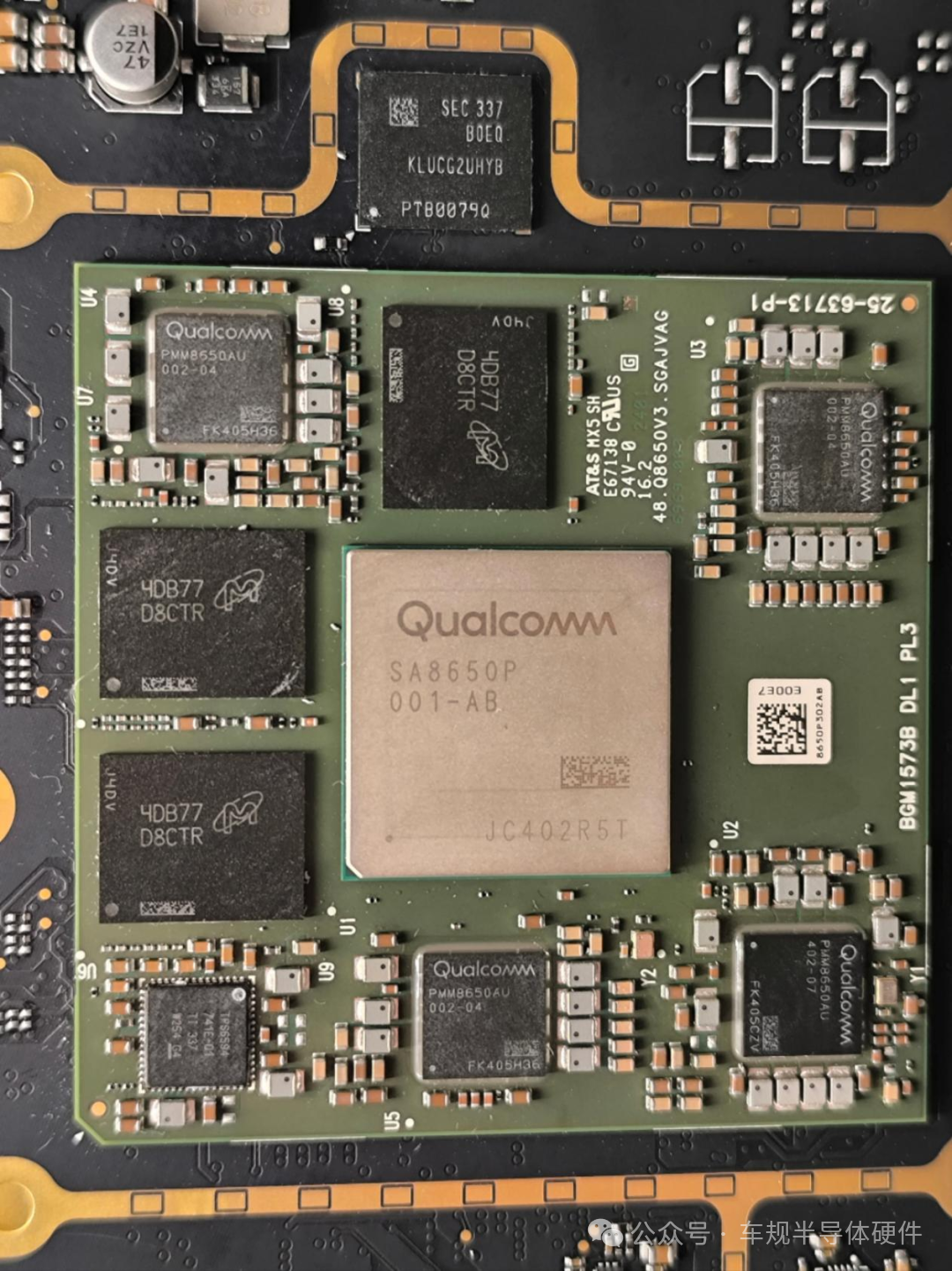 Qualcomm SA8650 Autonomous Driving Domain Controller Teardown Analysis ...