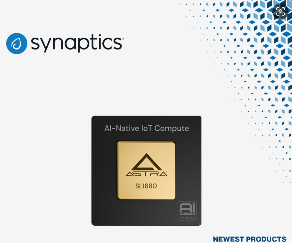 Mouser launches Synaptics' new SL1680 embedded IoT processor for ...