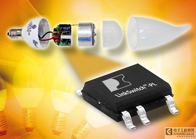 LED驱动器参考设计 针对蜡烛灯泡【Power Integrations】-电子工程世界