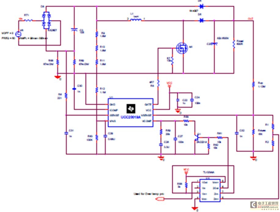 UCC28019A LED照明应用负载动态性能优化解决方案-电子工程世界
