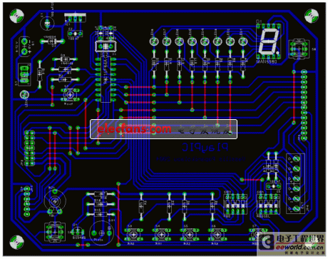 PIC16F84A MCU Tutorial (PCB Diagram and Schematic Diagram) Detailed Explanation-EEWORLD