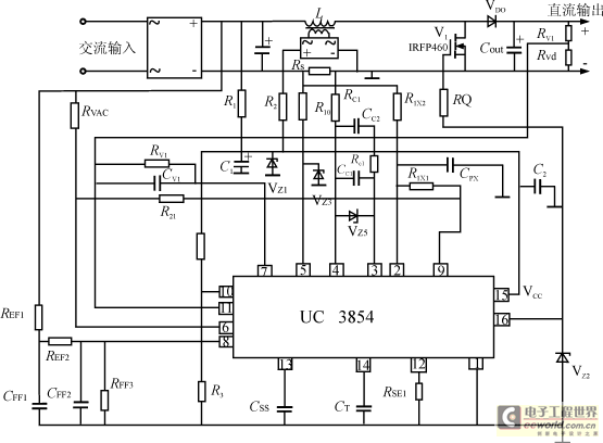 功率因数校正控制器UC3854的建模与应用-电子工程世界