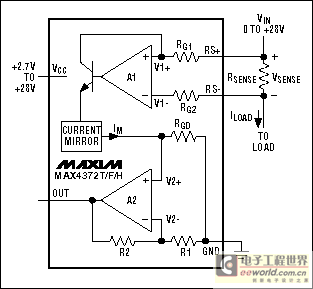 高侧电流检测的测量：集成电路和原则-High-Side-电子工程世界