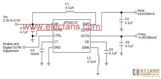 基于TPS65137设计的有源矩阵OLED电源技术-电子工程世界