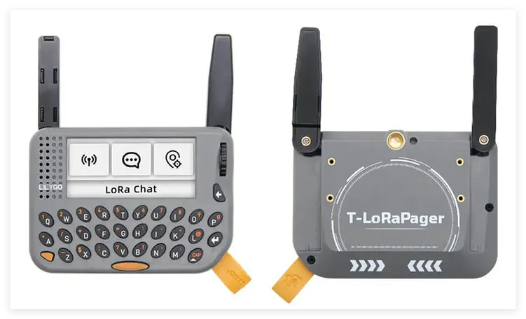 LILYGO T-LoRa Pager: An IoT handheld device combining retro styling ...
